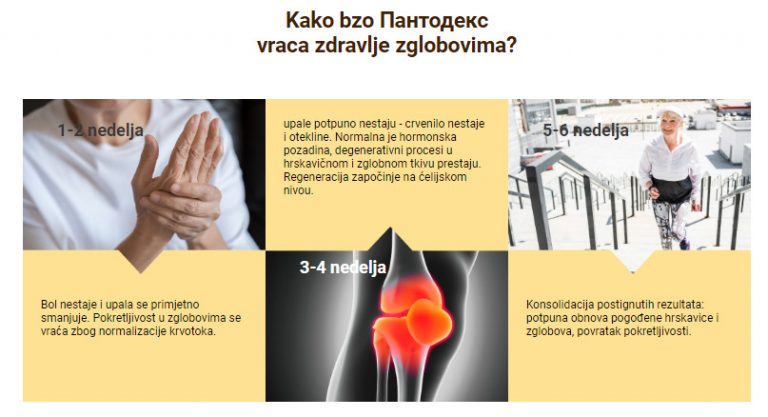 Pantodex krema za zglobove